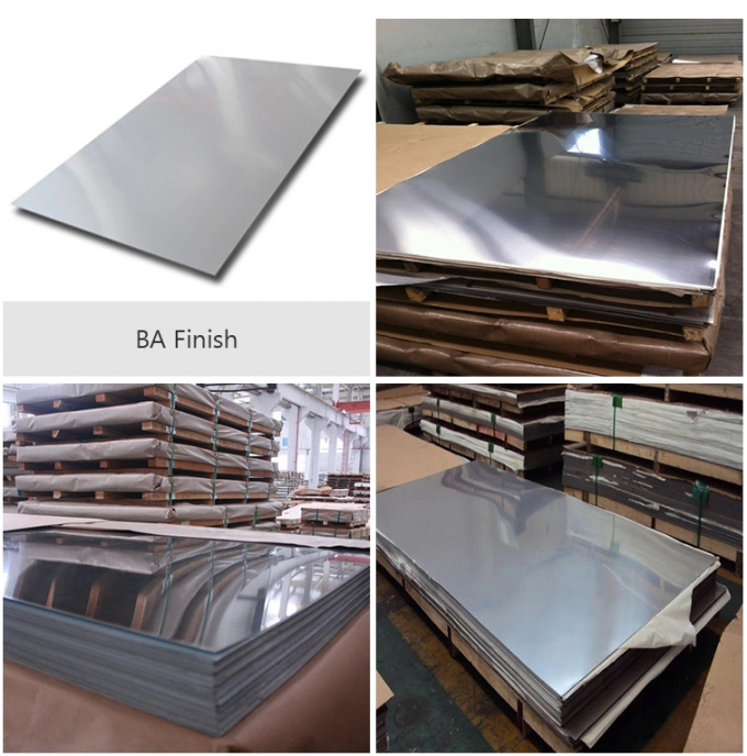 CE 4x8 Stainless Steel Panel 304L BA Flat SS 304 Sheet
